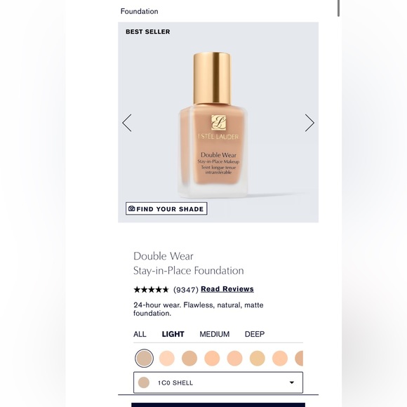 Estee Lauder | Skincare | Este Lauder Double Wearstayinplace Foundation ...
